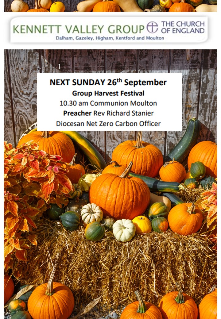 Harvest Festival – All Saints' Church, Gazeley