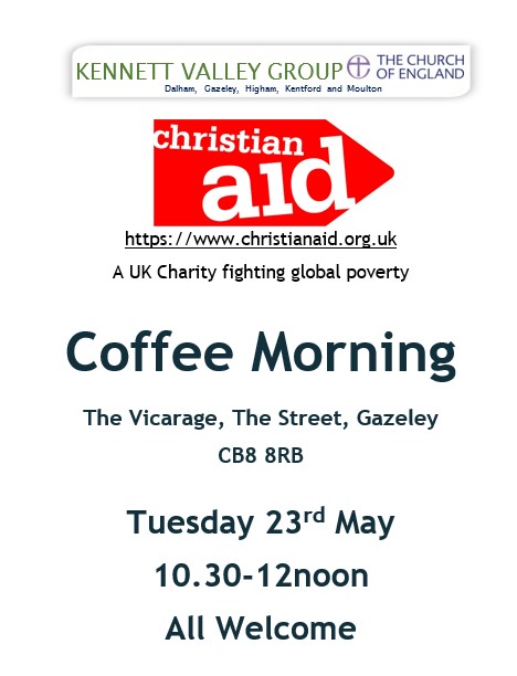 Christian Aid Week 14-28 May – All Saints' Church, Gazeley
