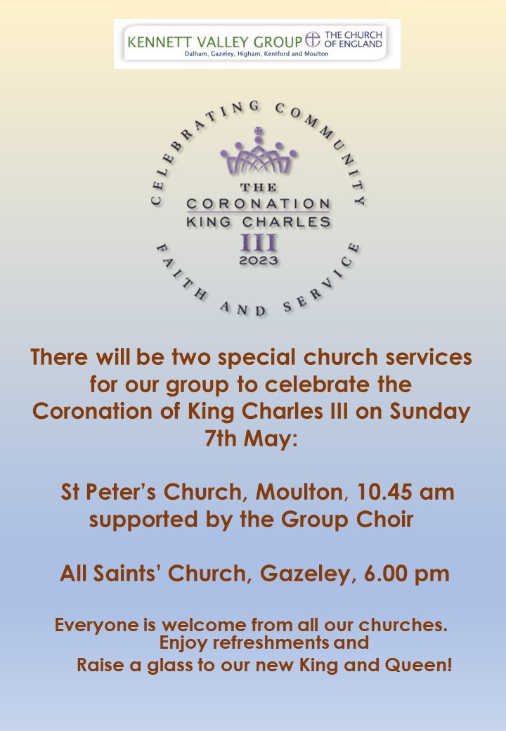 Services for the Coronation – All Saints' Church, Gazeley