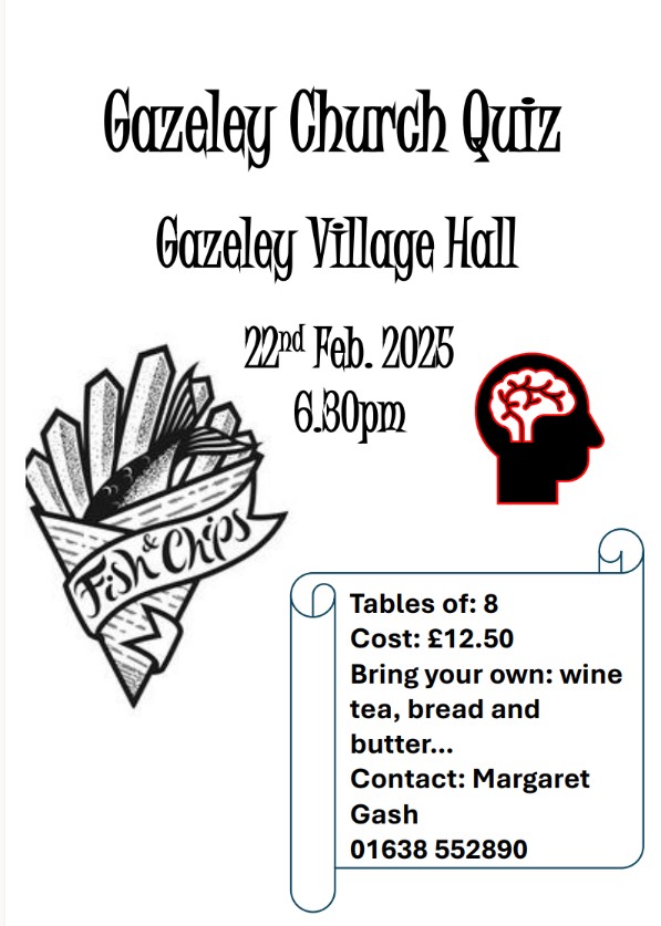 Gazeley Church Quiz – All Saints' Church, Gazeley